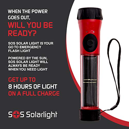 SOS Solarlight Solar Flashlight Review - Solar Panel America