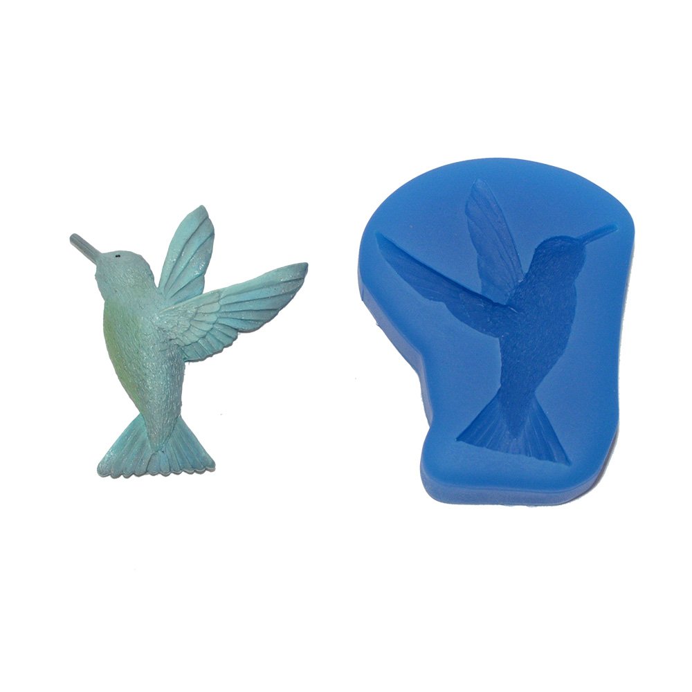 Small Hummingbird Silicone Animal Mold A290 by First Impressions Molds ...