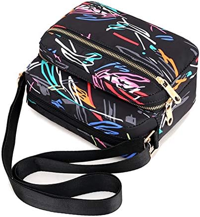 Collsants Small Nylon Purse Mini Crossbody Bag Travel Shoulder Bag ...