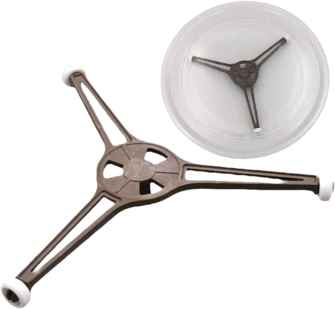 Amazon.com: Microwave Turntable Holder Roller Rotating Ring Tripod Arm ...