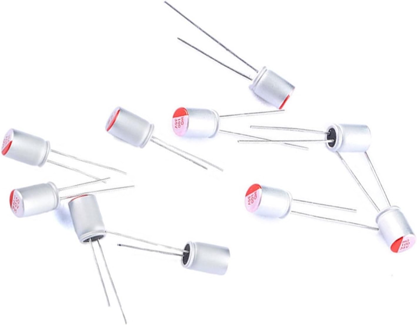 Amazon.com: IPUDIS 20pcs DIP Solid Electrolytic Capacitor 35V 25V 680uF ...