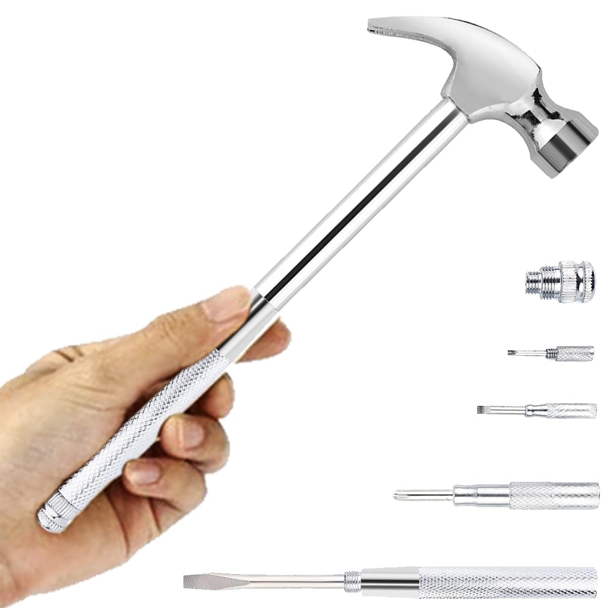 Multifunctional 6 in 1 Floral Hammer and Screwdriver Tool, Screwdriver ...