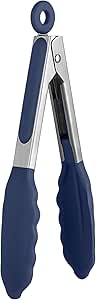Amazon.com: 480ºF Heat Proof Kitchen Tong: U-Taste 7" Silicone Cooking ...