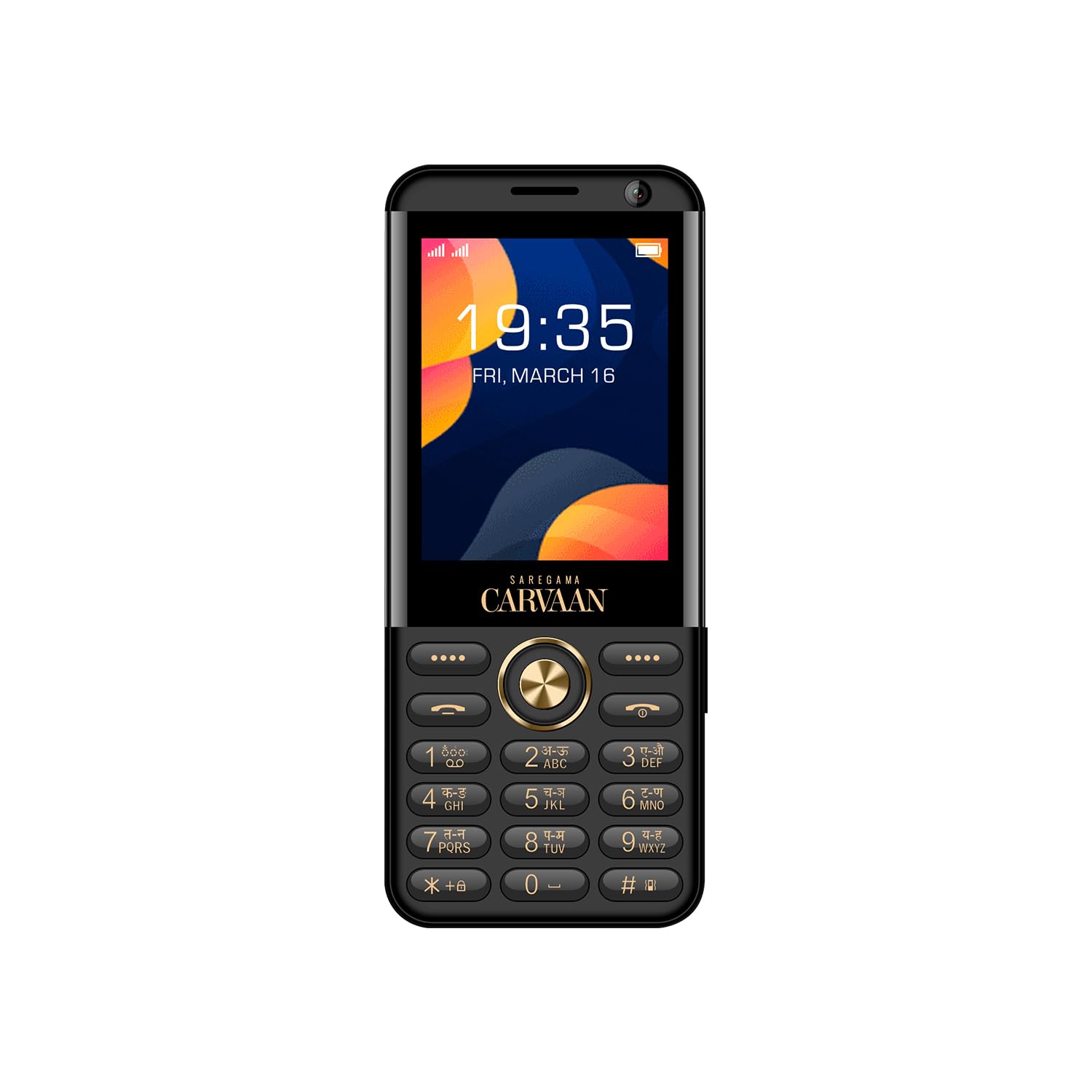 Carvaan Saregama Hindi (M31) - Keypad Mobile Phone with Selfie Camera ...