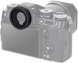 JJC Soft Silicone Round Eyecup Eyepiece for Fujifilm GFX100S GFX100 GFX100II GFX50S GFX50SII X ...