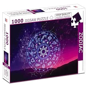 Buy Zodiac Constellations Jigsaw Puzzle – 1000 Piece Puzzle | Astrology ...