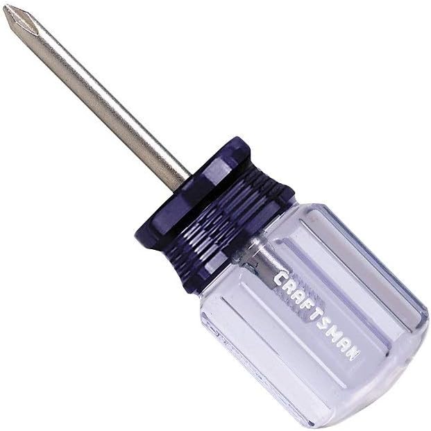 Amazon.com: Craftsman Stubby Phillips Screwdriver (#1 x 1-1/2" 41855 ...