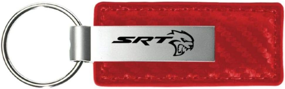 Amazon.com: Dodge Au-Tomotive Gold SRT Hell Cat Red Carbon Fiber ...