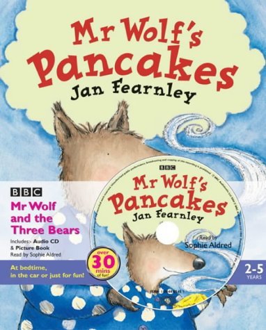 Amazon.com: Mr Wolf's Pancakes (Book & CD): 9781844405459: Jan Fearnley ...