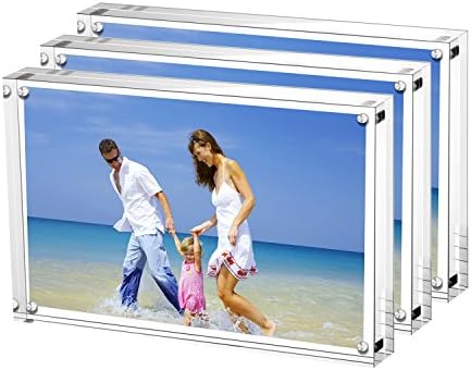 Amazon.com - Mini Acrylic Picture Frames 2.5 x 3.5 Inch, Clear Acrylic ...