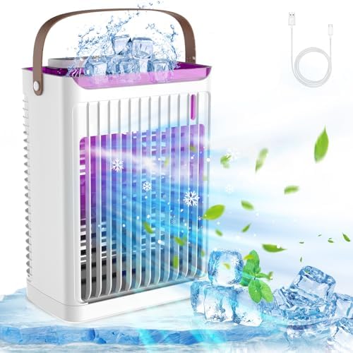 Amazon.com: Portable Air Conditioners, 900ml Cooling Fan Evaporative ...