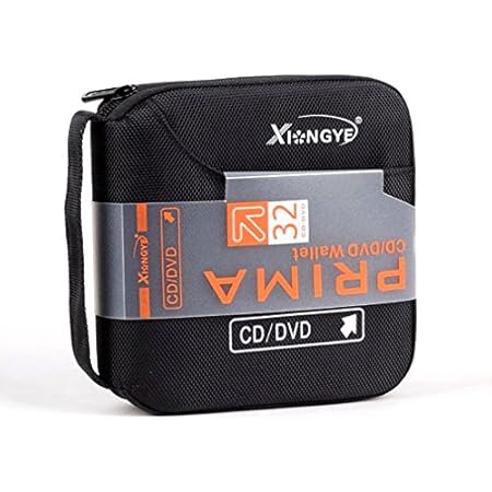 Amazon.com: New 32 Disc CD DVD Portable Wallet Storage Organizer Holder ...