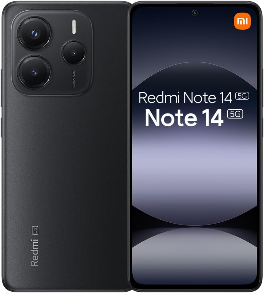 Xiaomi Redmi Note 14S 4G NFC Midnight Black (Preto) 8GB 256GB ROM [ 2502FRA65G ] | Amazon.com.br