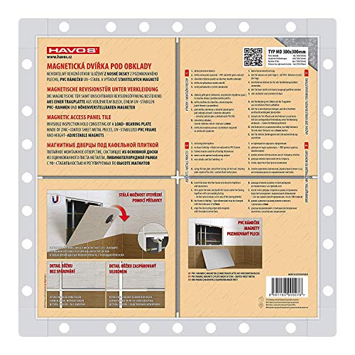 Havos Inspection Door Inspection Flap Magnetic Be : 200 x 200mm – BigaMart