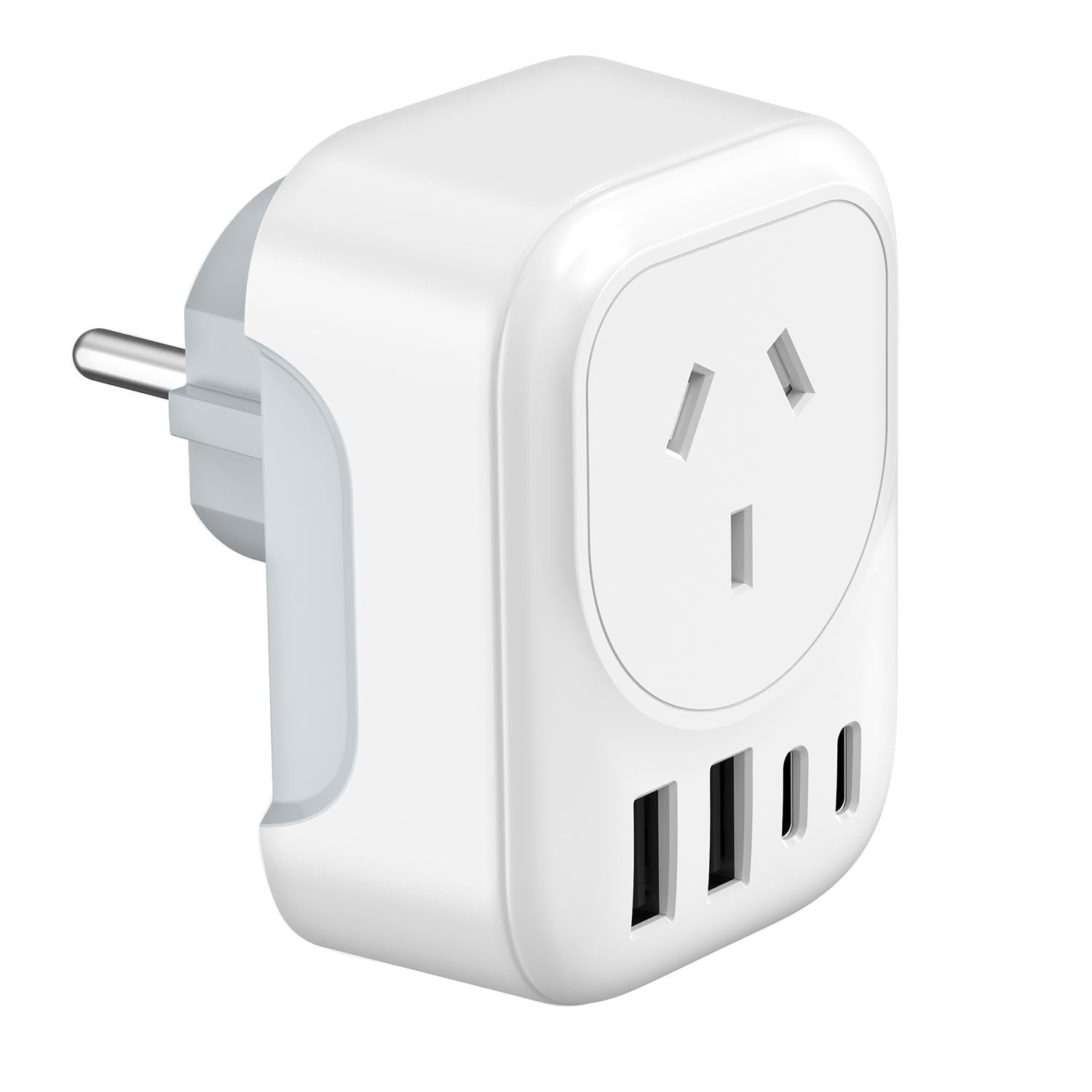 JAMIFEX AU to EU Travel Adapter, Autralia to European Travel Plug ...