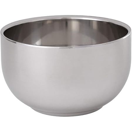 Amazon.com : Stainless Steel Shaving Soap Bowl- Shaving Mug for Shave ...