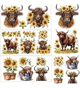 Amazon.com: beinkmake 4 Sheets Farm House Rub on Transfers for Crafts ...