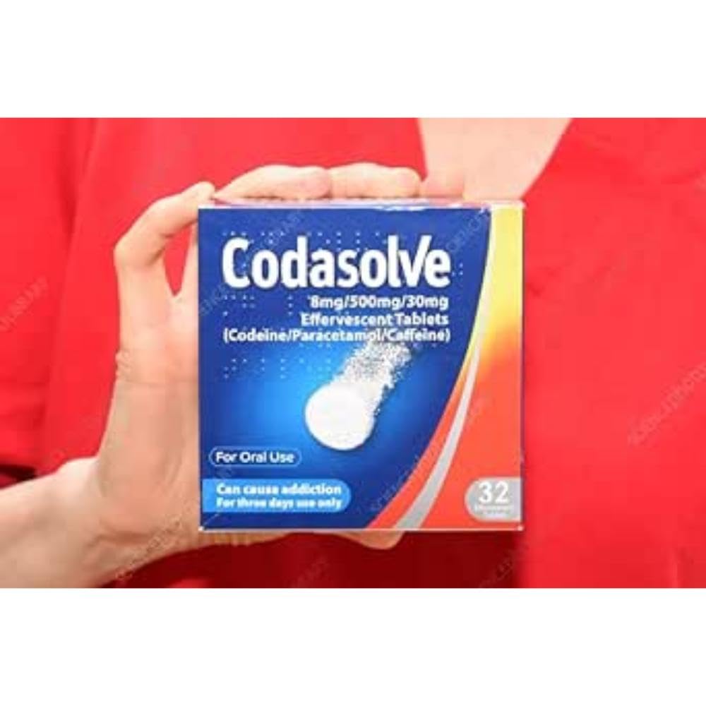 CODASOLVE 8MG/500MG/30MG EFFERVESCENT, 32 Tabs (Pack Of 1) : Amazon.co ...