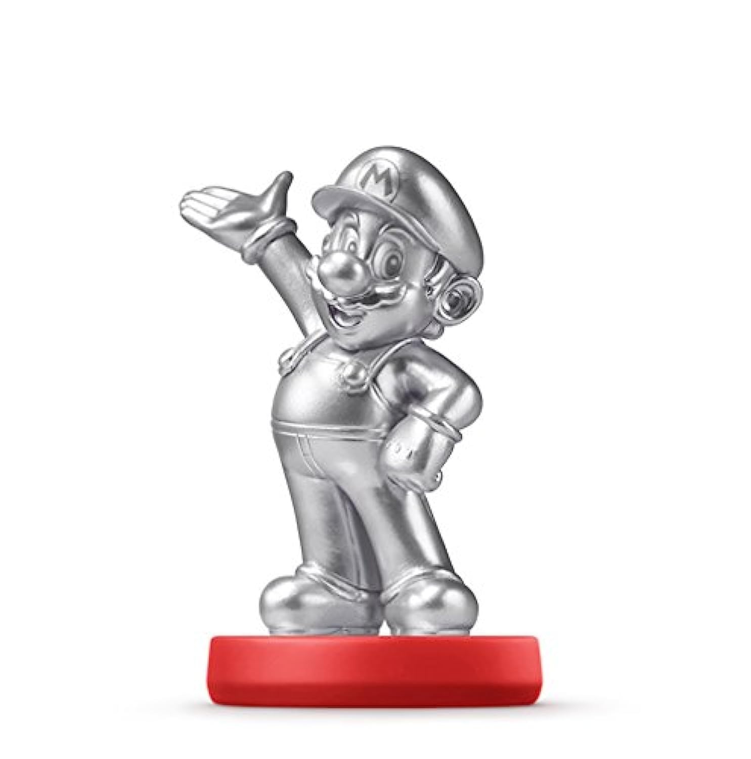Amazon.com: Nintendo Mario Silver Edition amiibo : Video Games