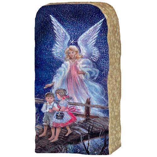 Amazon.com: Angel Watching Over Children - Unique Artwork for Home and ...