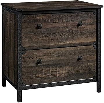 Amazon.com : Sauder Steel River 2 Drawer Wooden Lateral File Cabinet in ...