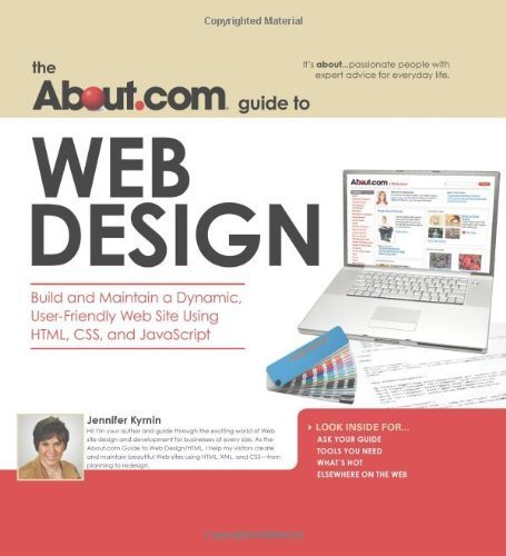 Amazon.in: Buy About.com Guide to Web Design: Build and Maintain a Dynamic, User-Friendly Web ...
