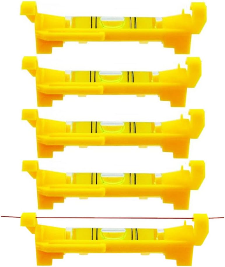 SIZIKJXGHWYI 5Pcs Hanging Line Level String Line Level Bubble Spirit ...