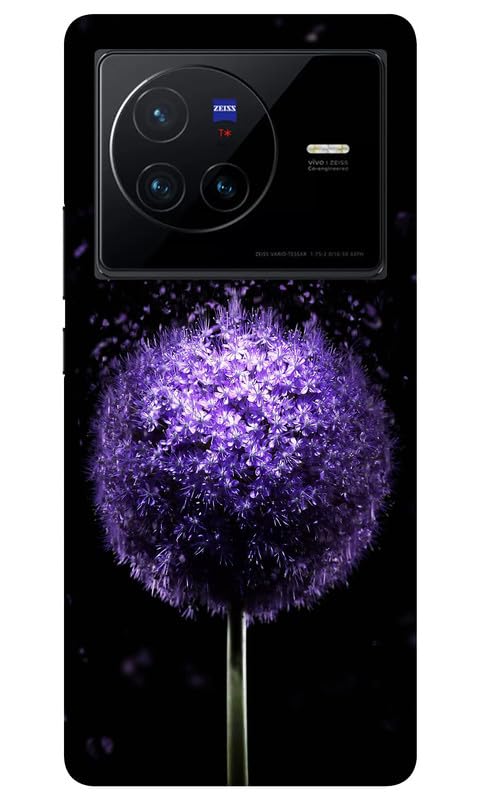 Grey Cloud India Flora Design Back Cover for Vivo X80 (Poly Carbonate ...