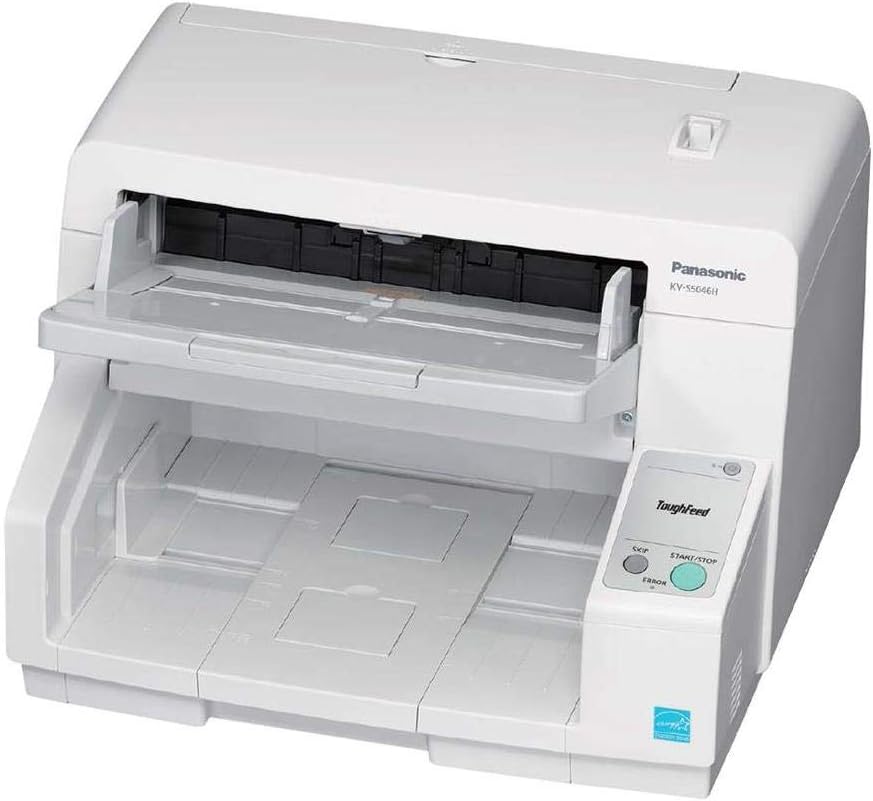 Amazon.com: Panasonic KV-S5046H High Speed Color Duplex Sheet Feed 1-Line CIS Scanner, 80ppm ...