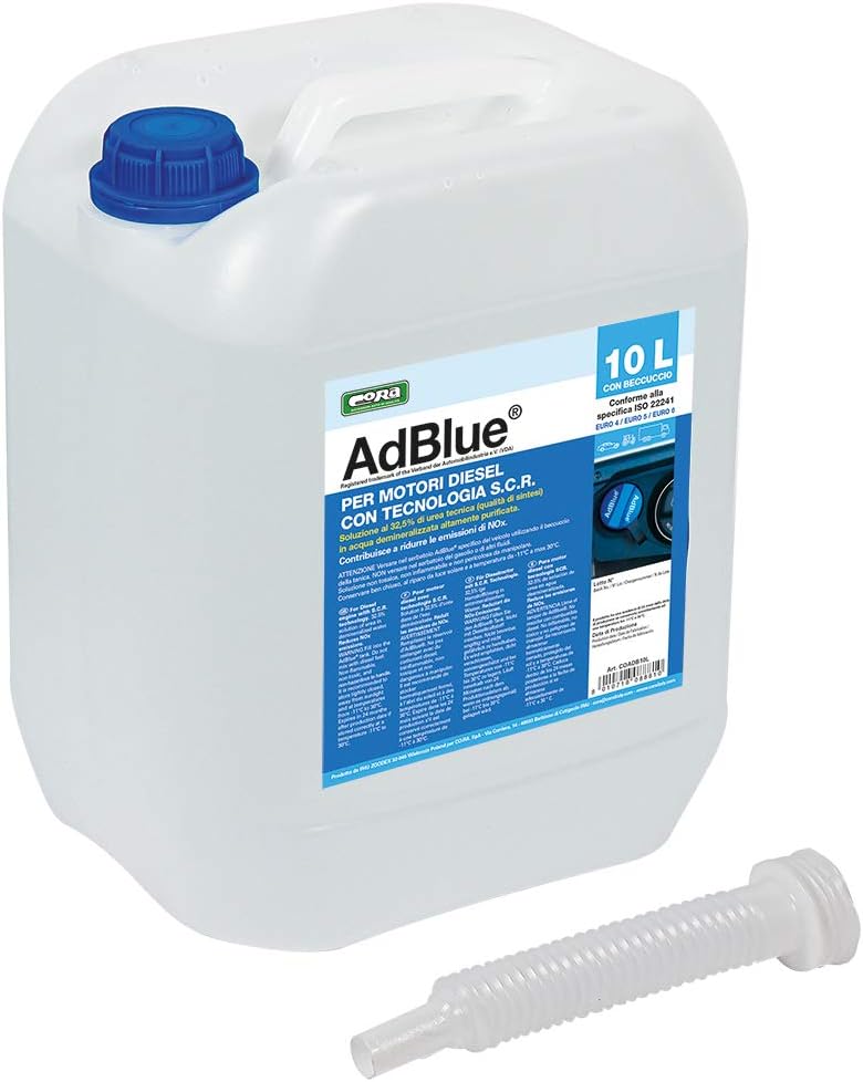 CORA COADB10L AdBlue ISO 22241 jerrycan 10 l met schenktuit : Amazon.nl ...