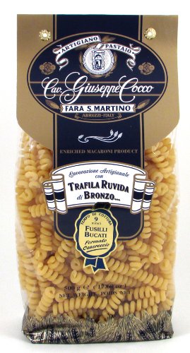 Amazon.com : Giuseppe Cocco (6 pack) Fusilli Bucati Pasta hand-made ...