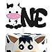 Amazon.com: Cow First Birthday Cake Topper Happy Birthday Cake ...