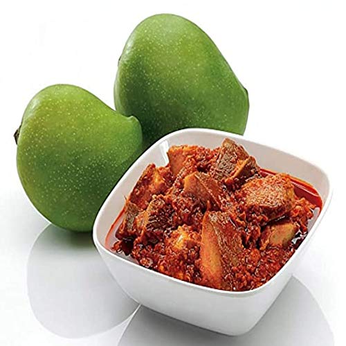 Sun Grow Home Made Organic Ramkela Mango Pickle - 500gm : Amazon.in ...