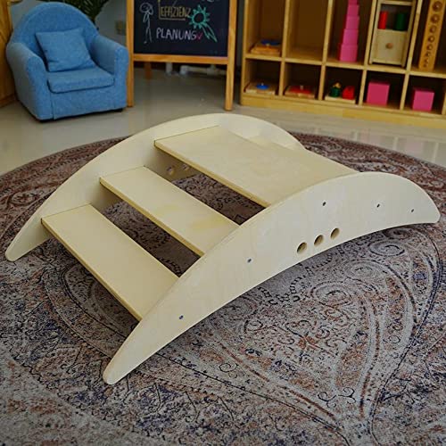 Buy Avenlur Rocking Boat and Step Ladder, Stair Climber Montessori ...