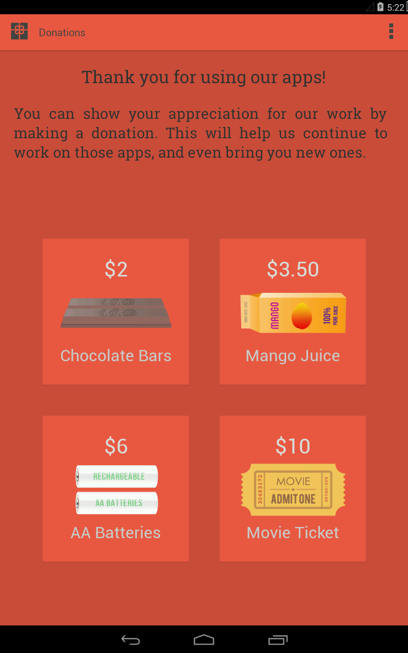 Donations - App on Amazon Appstore
