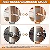 Amazon.com: UPVONT Stud Shoes for 2x Studs, 16-Gauge Galvanized Stud ...