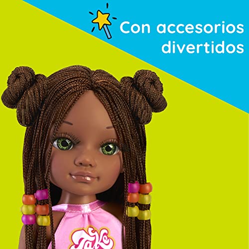 Nancy – A Day of Brunette Braids, doll with braids and accessories to ...