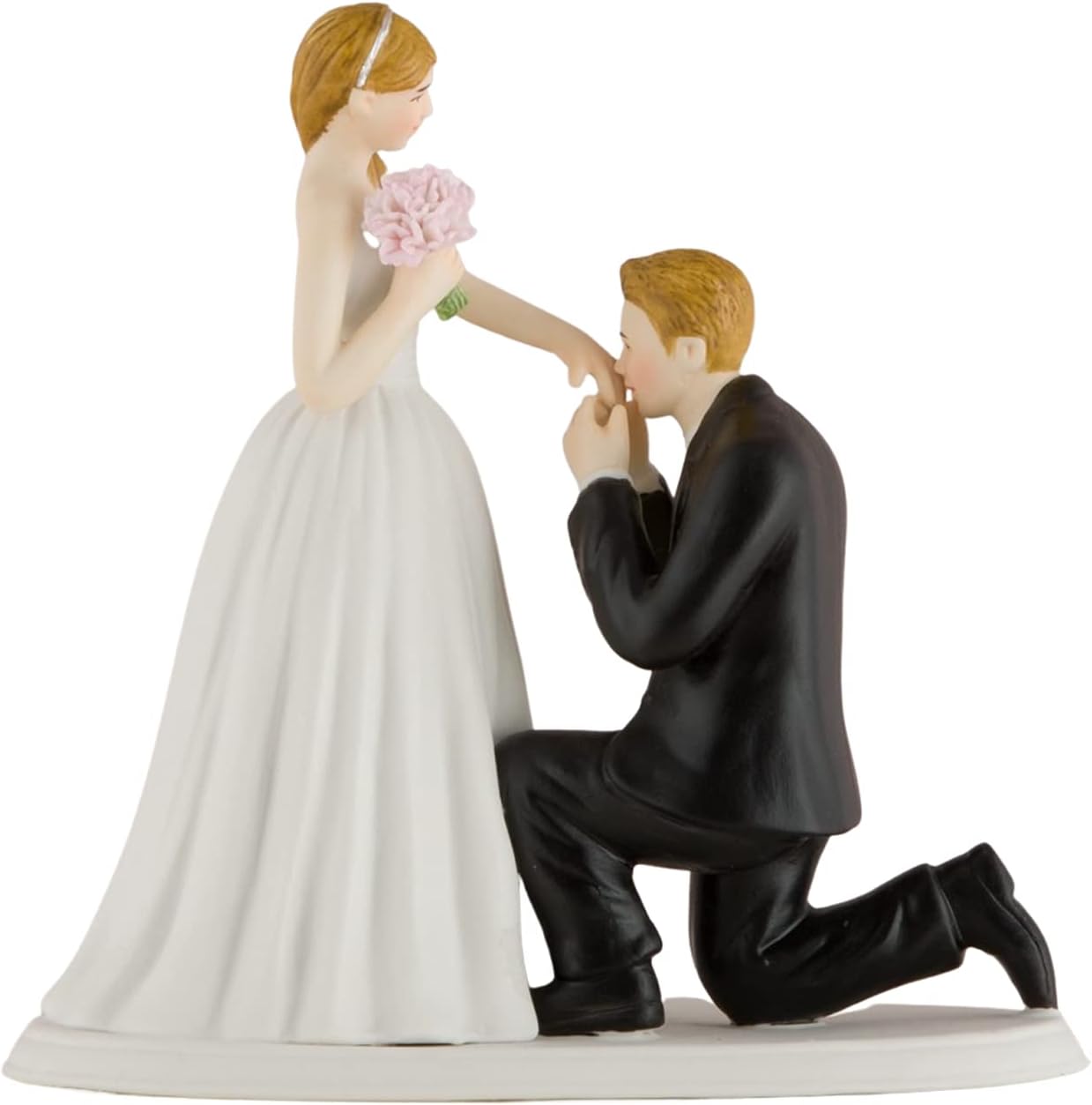 Amazon.com: Weddingstar Hockey Groom Porcelain Figurine Cake Topper ...