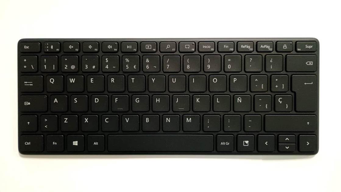 Microsoft Designer Compact Keyboard Glacier Colors | Desertcart INDIA