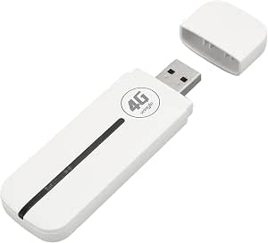 Amazon.com: DAUERHAFT 4G USB Dongle, White 4G Mobile Portable Stable ...
