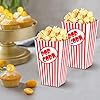 Amazon.com: Zahaat 25 Mini Popcorn Boxes 5.5 Inches Tall Red and White ...