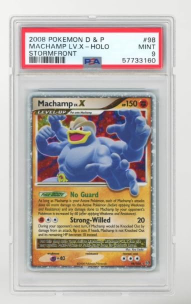 Amazon.com: 2008 Pokémon Diamond & Pearl Stormfront #98 Machamp LV.X ...