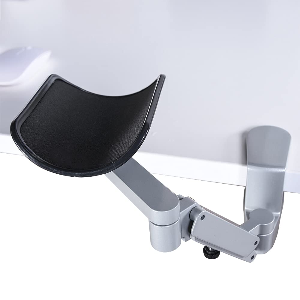 Aluminum Alloy Rotating Desk Extension Elbow Pad Arm Rest Rotating ...