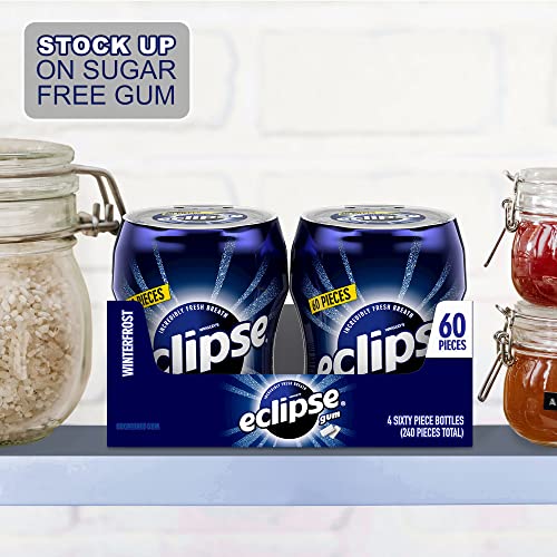 Snapklik.com : ECLIPSE Winterfrost Sugar Free Chewing Gum Bulk Pack, 60 ...