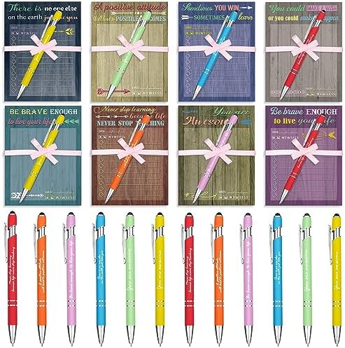 Amazon.com : Outus 72 Pcs Inspirational Gift Set Motivational Notepads ...