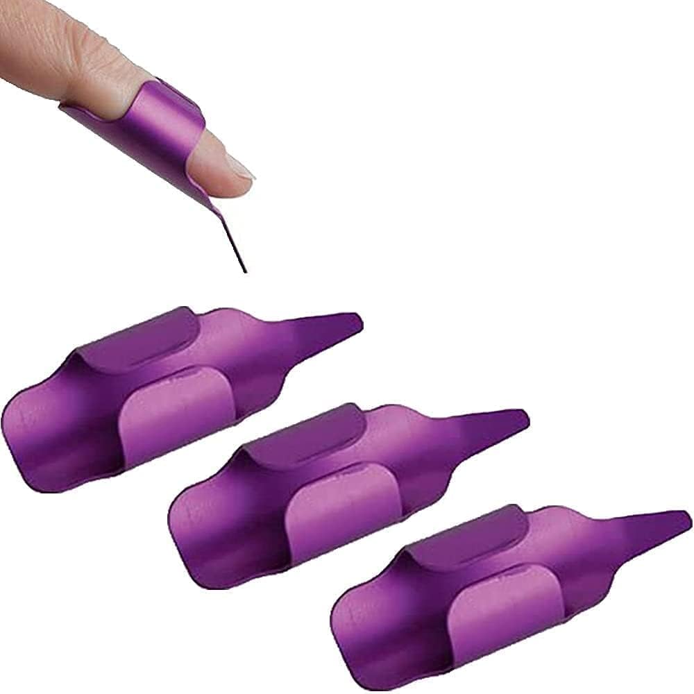 Amazon.com: Qundkouy 3Pcs Sewing Finger Thread Controller, Sewing ...