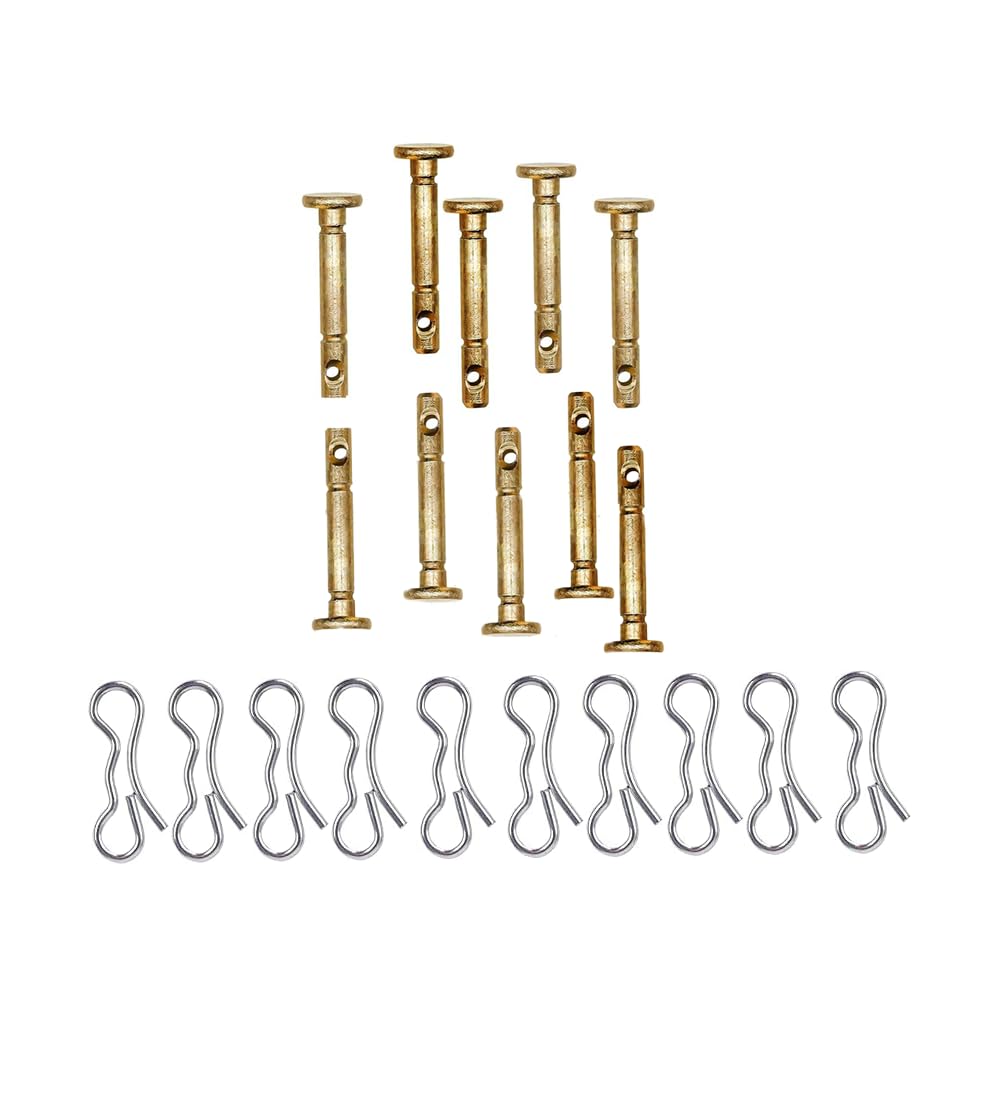 Amazon.com: 10 Set 738-04124 and 714-04040 Shear Pins & Cotter Pin ...