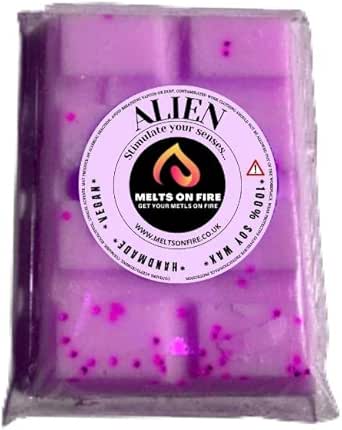 Alien Wax Melts - Snap Bars - Soy Wax Melts 25g - Highly Scented for ...