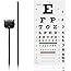 Amazon.com: Eye Chart, Snellen Eye Chart, Wall Chart, Eye Charts for ...