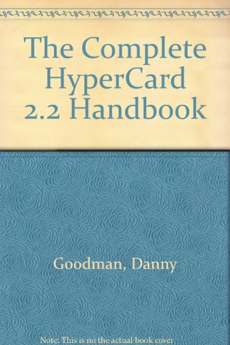 『Complete HyperCard 2.2 Handbook』｜感想・レビュー - 読書メーター